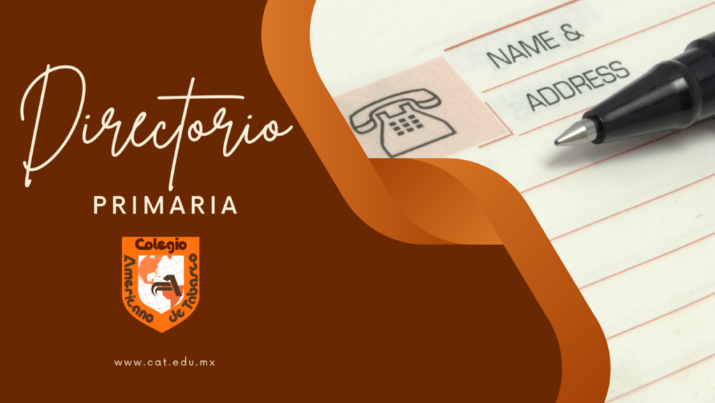 Directorio de primaria | Colegio Americano de Tabasco SC